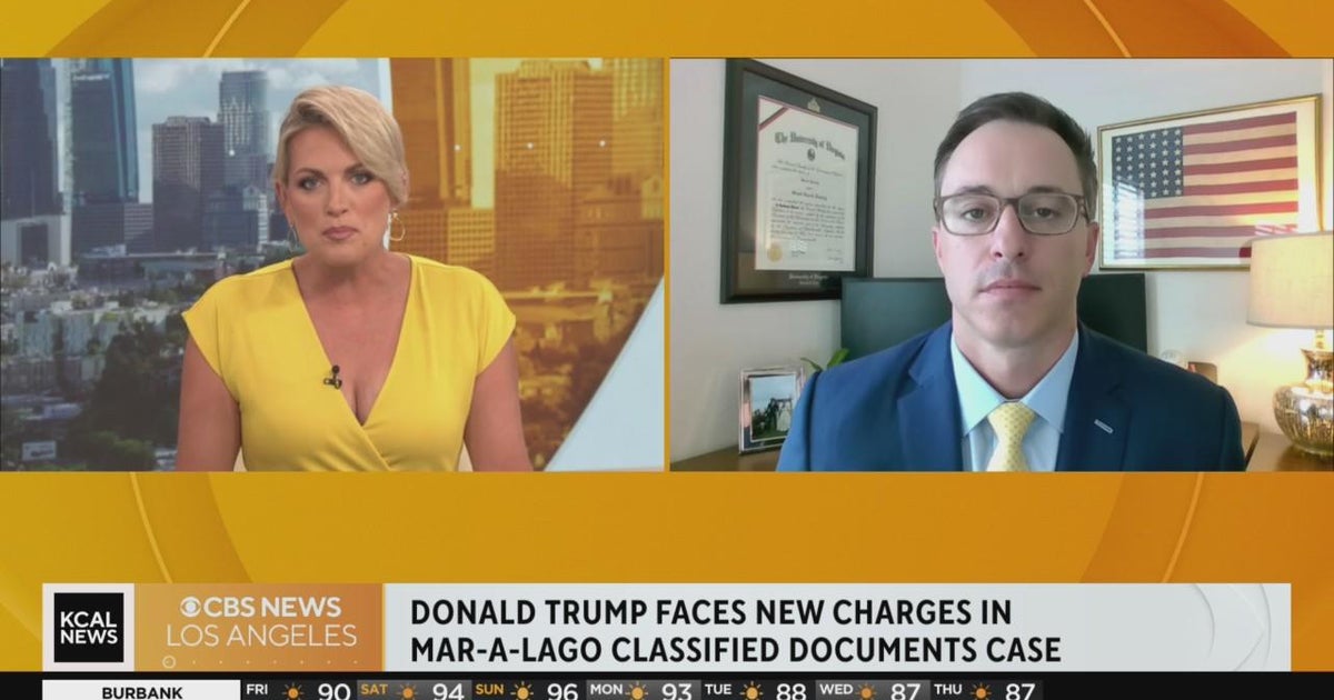 Scott Tenley, former federal prosecutor comments on new Trump charges ...