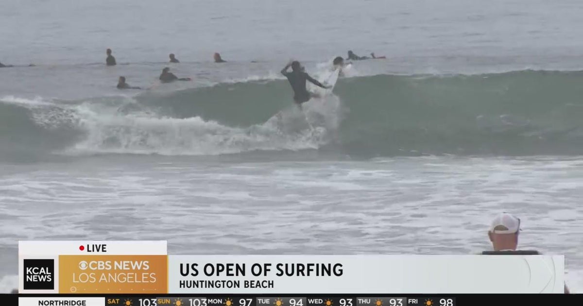 The US Open of Surfing is the world's largest surf competition - CBS ...