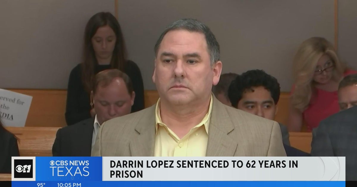 Darrin Lopez found guilty in 2020 love triangle murder, sentenced to 62 years - CBS Texas