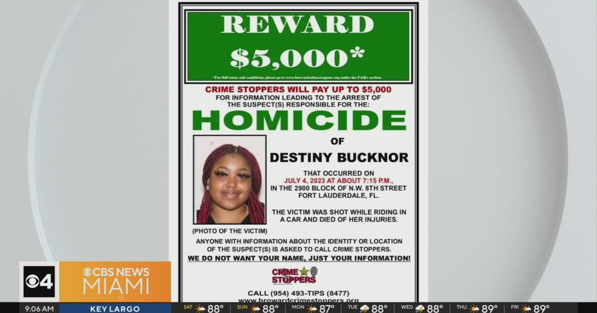 Broward County Mother Pleads For Help In Finding Suspect Who Shot