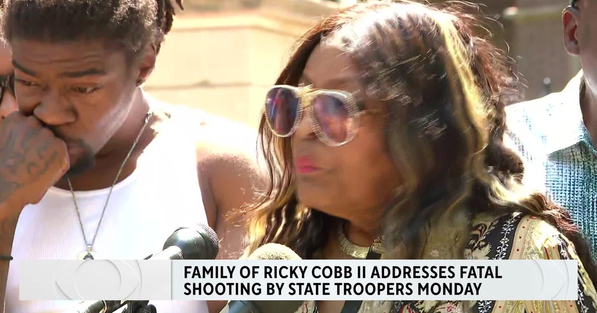 Family decries state trooper's fatal shooting of Ricky Cobb II - CBS ...