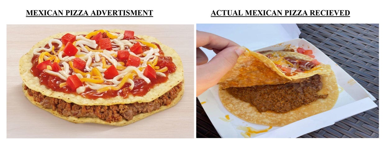 Taco Bell exaggerates how much beef it uses in some menu items, lawsuit ...