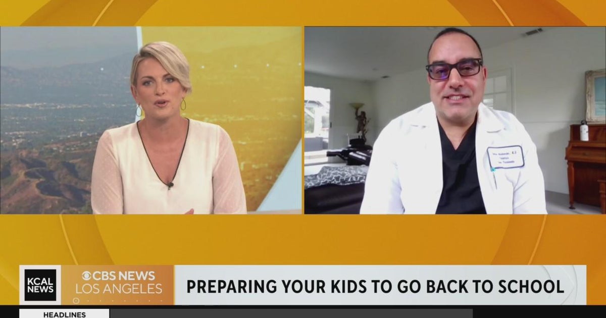 How do you get your kids ready to go back to school? Start now - CBS ...