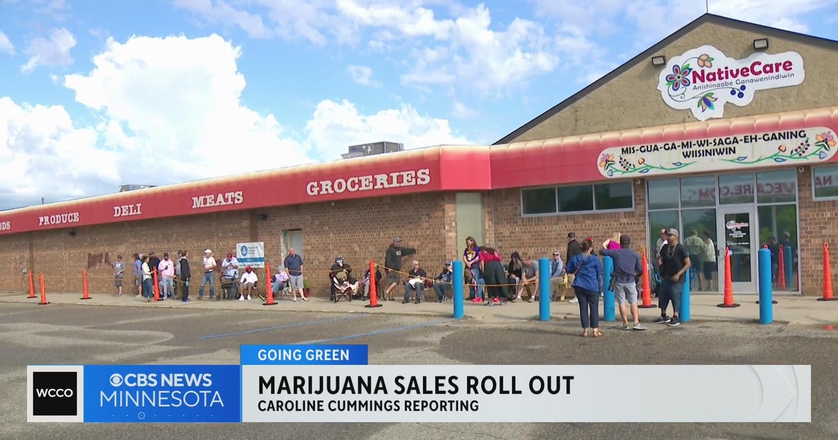 Red Lake Reservation opens Minnesota's first weed dispensary - CBS Minnesota
