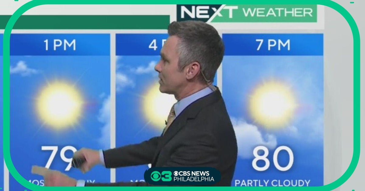 NEXT Weather: Sunny and gorgeous Wednesday incoming - CBS Philadelphia