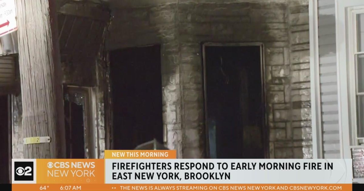 FDNY responds to early morning fire in East New York - CBS New York