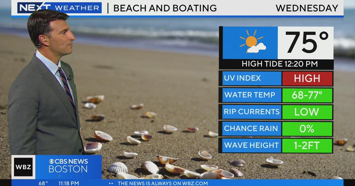 Next Weather: Eric Fisher has an updated weather forecast. - CBS Boston