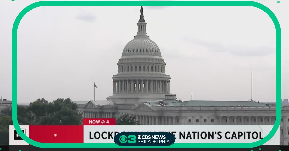 Lockdown in U.S. capitol amid reports of an active shooter - CBS ...