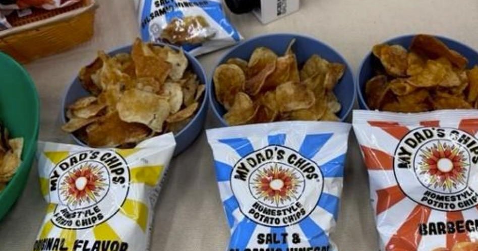 Where's Marty? Getting an inside look at the 'My Dad's Chips' warehouse ...