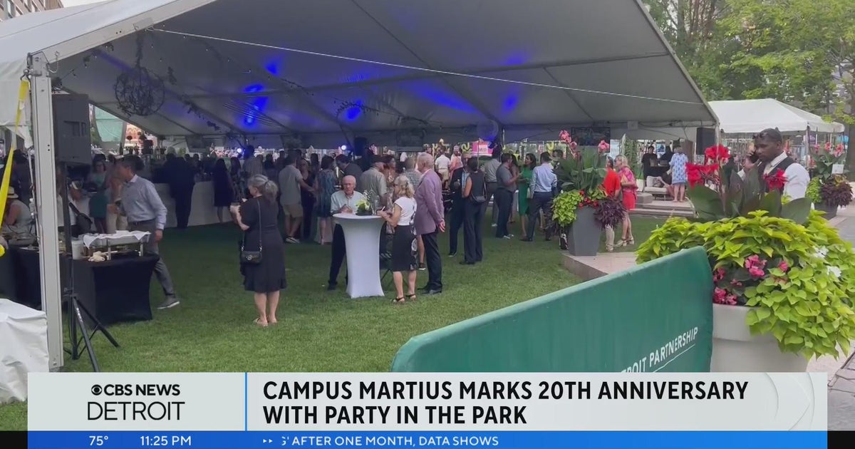 "Party in the Park" celebrates Downtown Detroit, Campus Martius Park ...