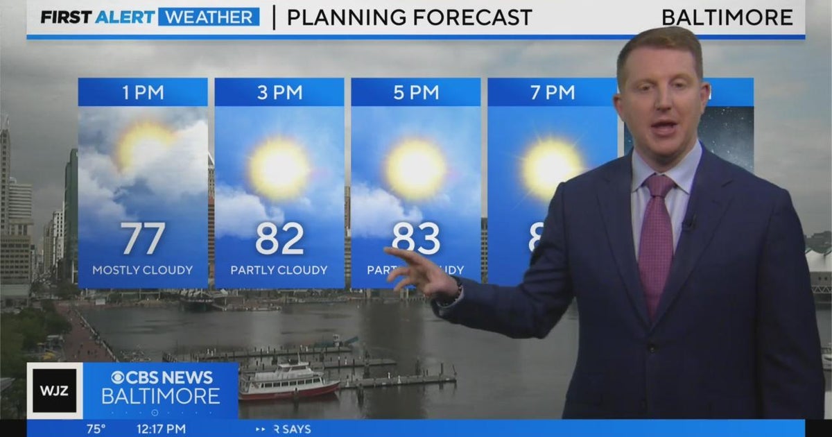 Meteorologist Steve Sosna has your Friday afternoon forecast 8/4 - CBS ...