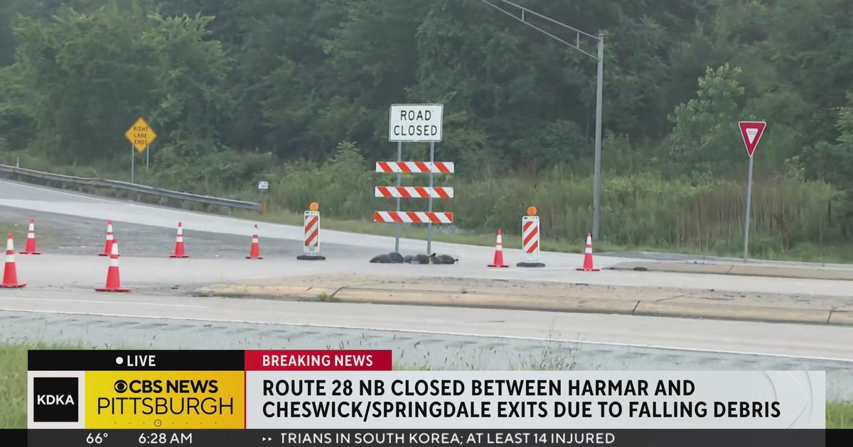 Northbound lanes of Rt. 28 shut down between Harmar and Cheswick ...