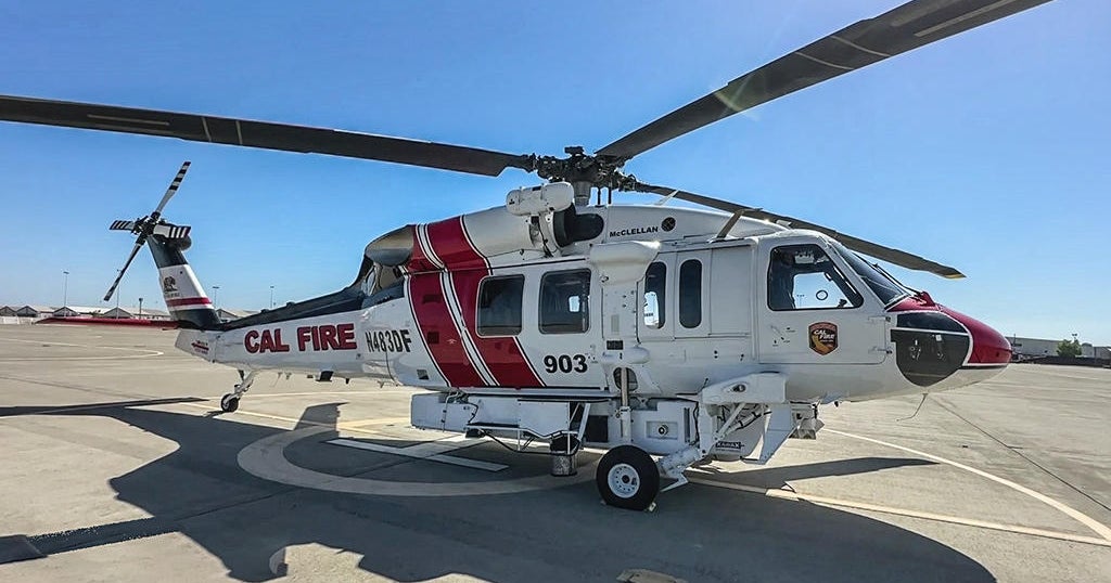 Cal Fire ramps up use of nighttime helicopters - CBS San Francisco