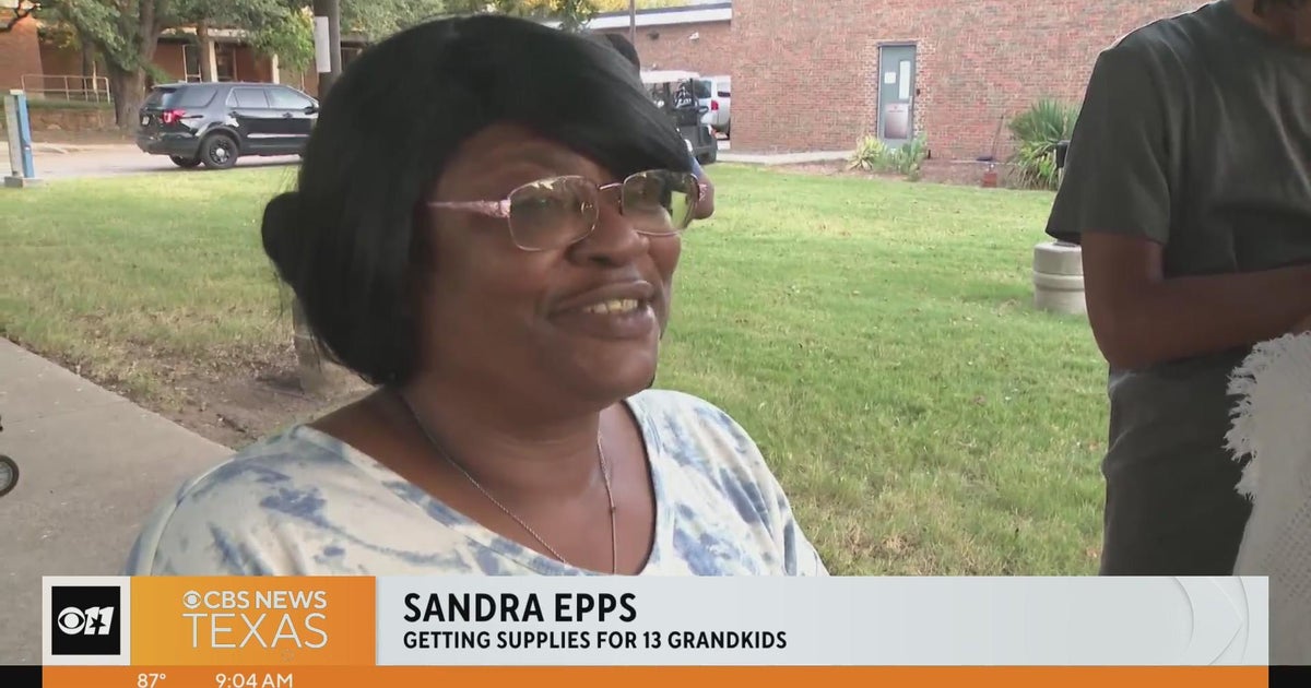 Tarrant County Back to School Roundup is underway! - CBS Texas