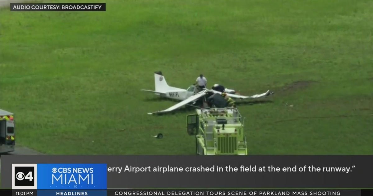 1 killed, 2 hurt when small Cessna plane crashes at North Perry Airport ...