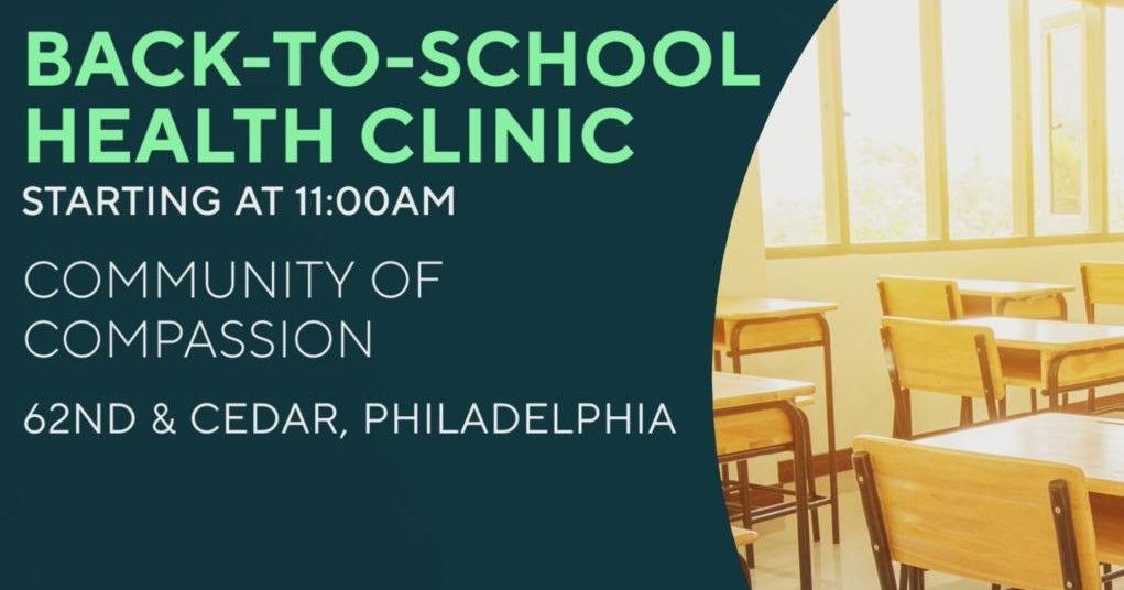 CHOP hosting back-to-school clinic to help families prepare for new ...