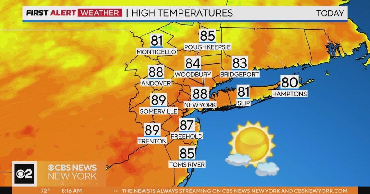First Alert Weather: CBS New York's Sunday AM update - 8/6/23 - CBS New York