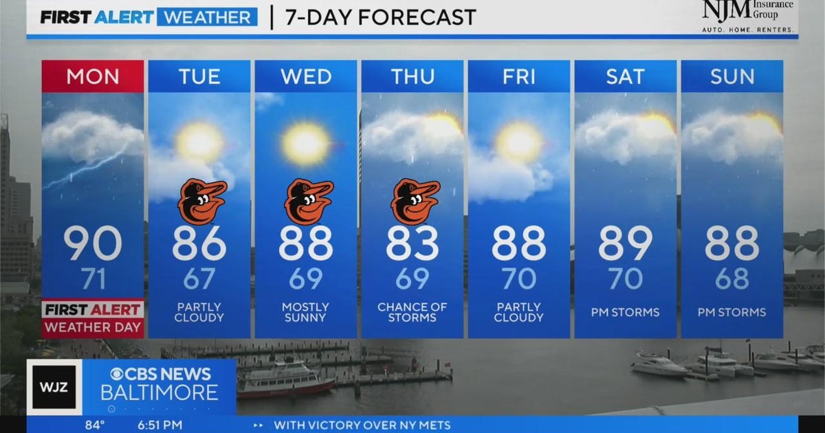 Chief Meteorologist Derek Beasley has your Sunday evening forecast (8/6 ...