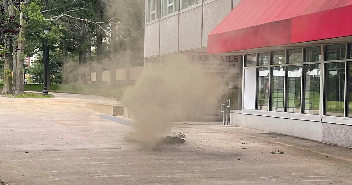 Two manholes explode near Mass General Hospital - CBS Boston