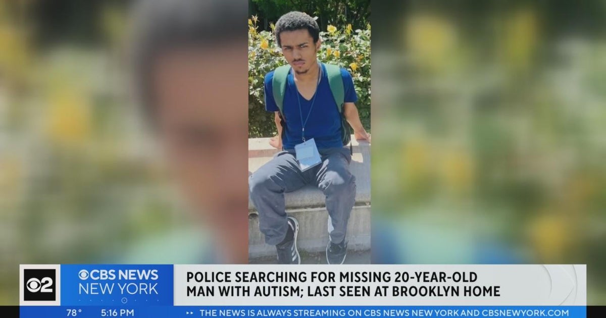 NYPD trying to find missing man with autism - CBS New York