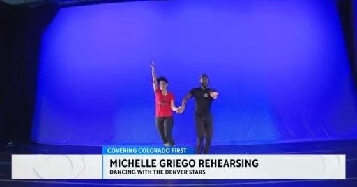 Michelle Griego rehearses for Dancing with the Denver Stars - CBS Colorado
