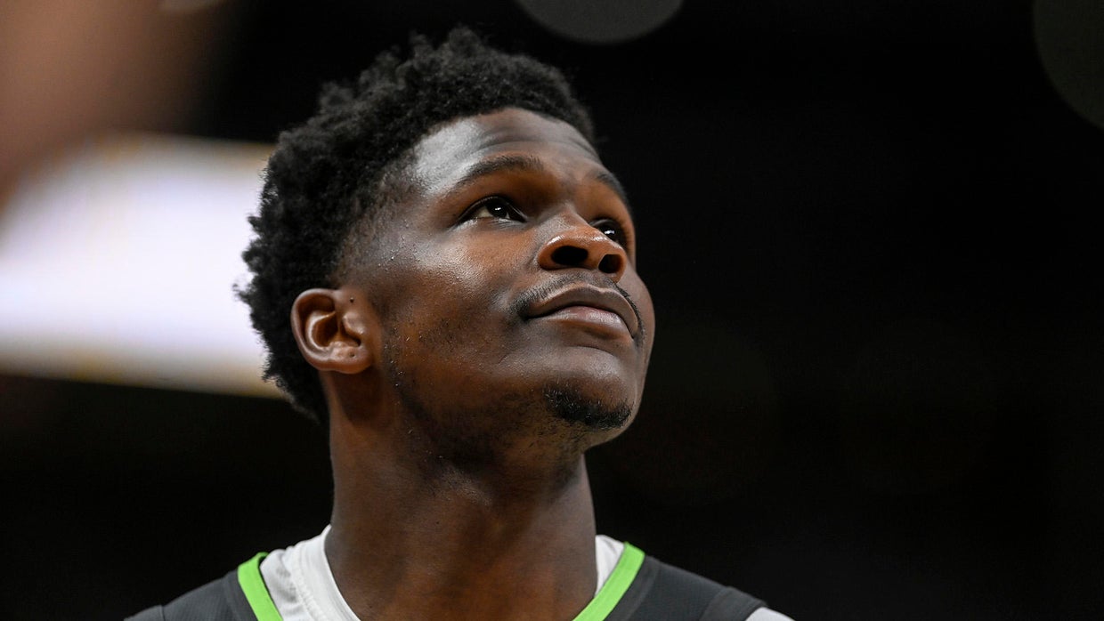 Timberwolves' Anthony Edwards fined $50,000 for recklessly swinging ...
