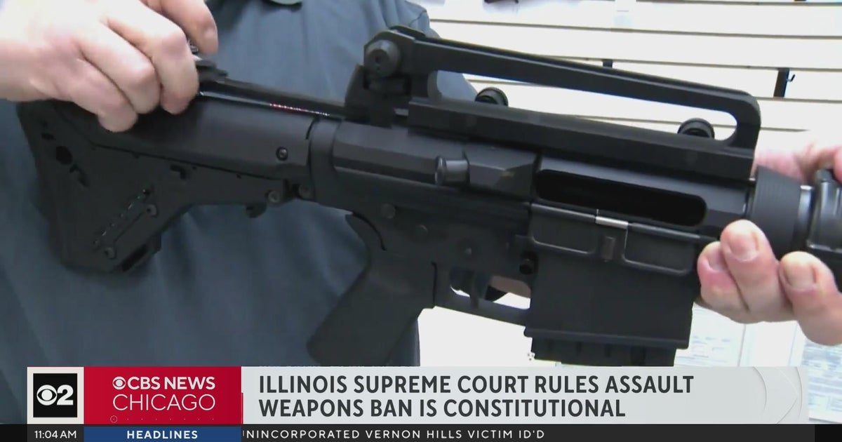 Illinois Supreme Court upholds state's assault weapons ban - CBS Chicago