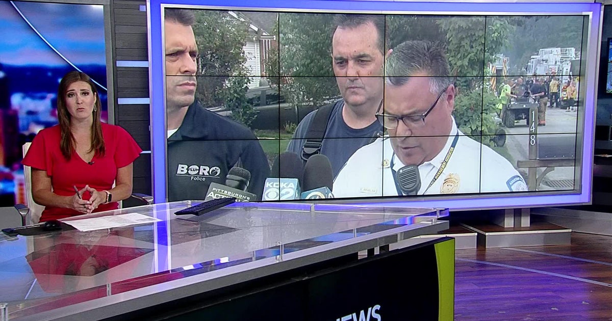 Officials Give Update On Plum Borough Home Explosion - CBS Pittsburgh