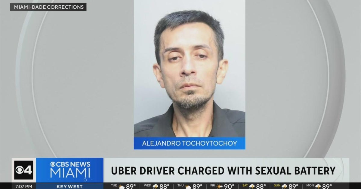 Uber driver accused of sexually assaulting tourist in Miami-Dade - CBS Miami