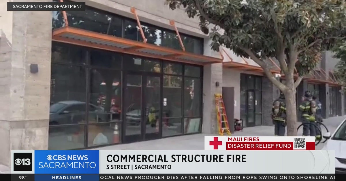 Structure fire at midtown Sacramento business extinguished - CBS Sacramento