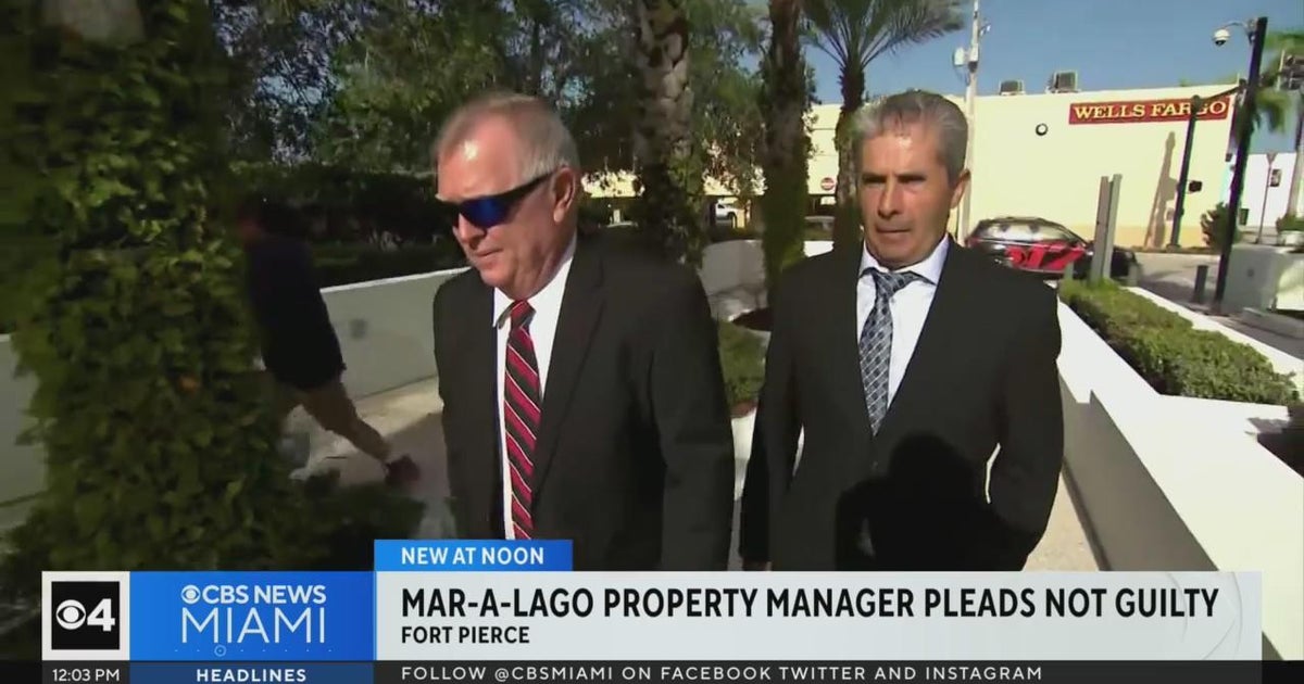 Mar-a-Lago property manager pleads not guilty in Trump classified ...