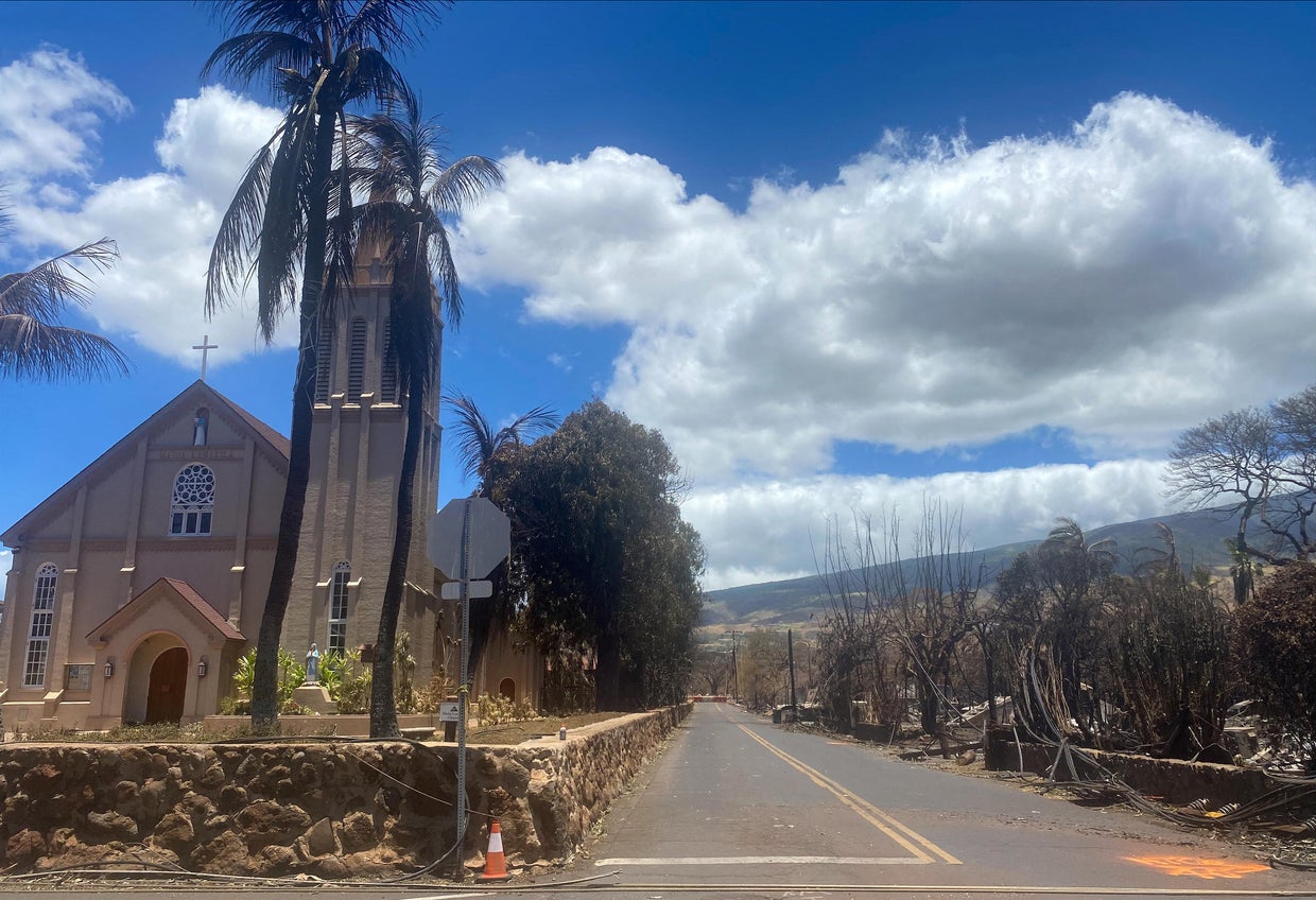 Lahaina in pictures: Before and after the devastating Maui wildfires ...