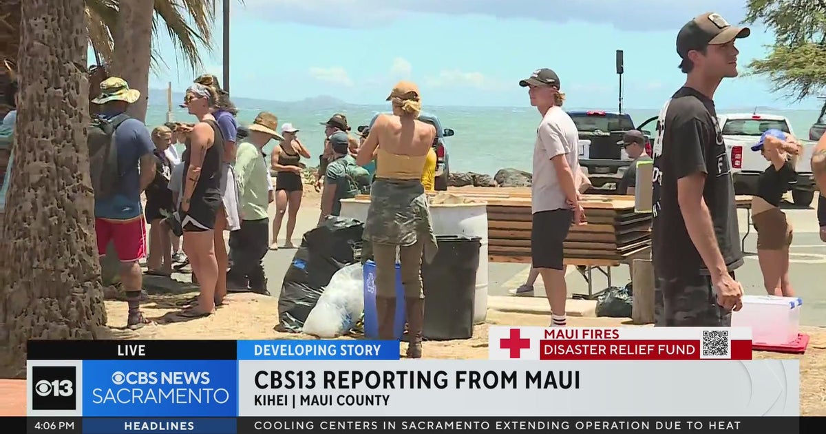 CBS13's Jordan Segundo reports live from Maui with latest on deadly ...