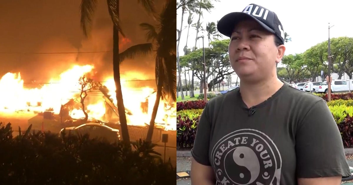 Maui fire survivor "blindly headed" toward Lahaina blaze: "Fear and ...
