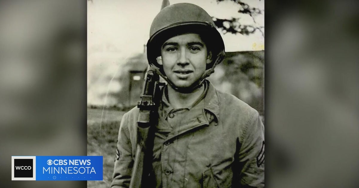Owatonna honors Papa Jake Larson, WWII hero and TikTok star - CBS Minnesota