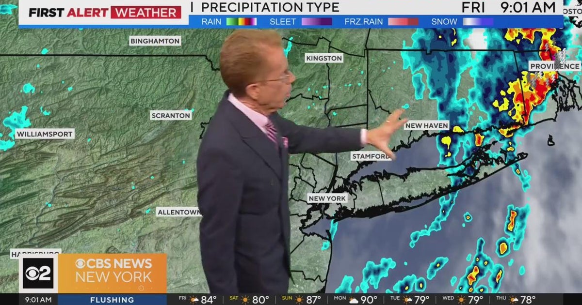 First Alert Weather: CBS New York's 9 a.m. update - 8/18/23 - CBS New York