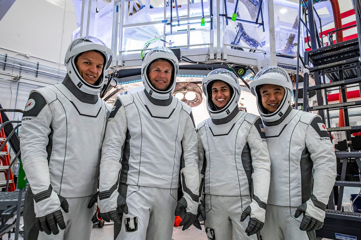 International crew flies to Florida spaceport for Friday launch to ...