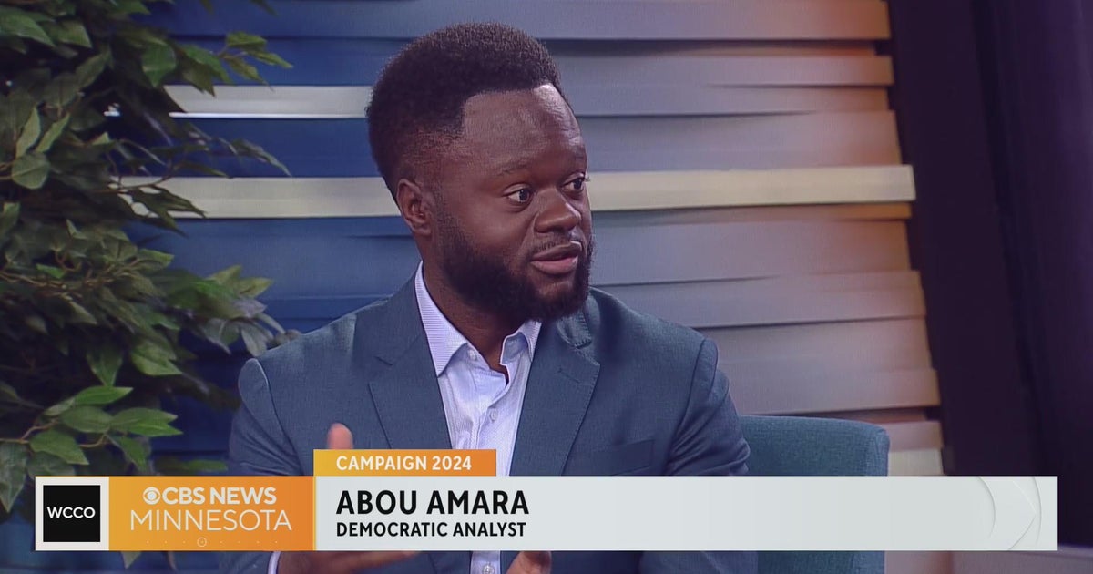 Democratic analyst Abou Amara talks 2024 race - CBS Minnesota