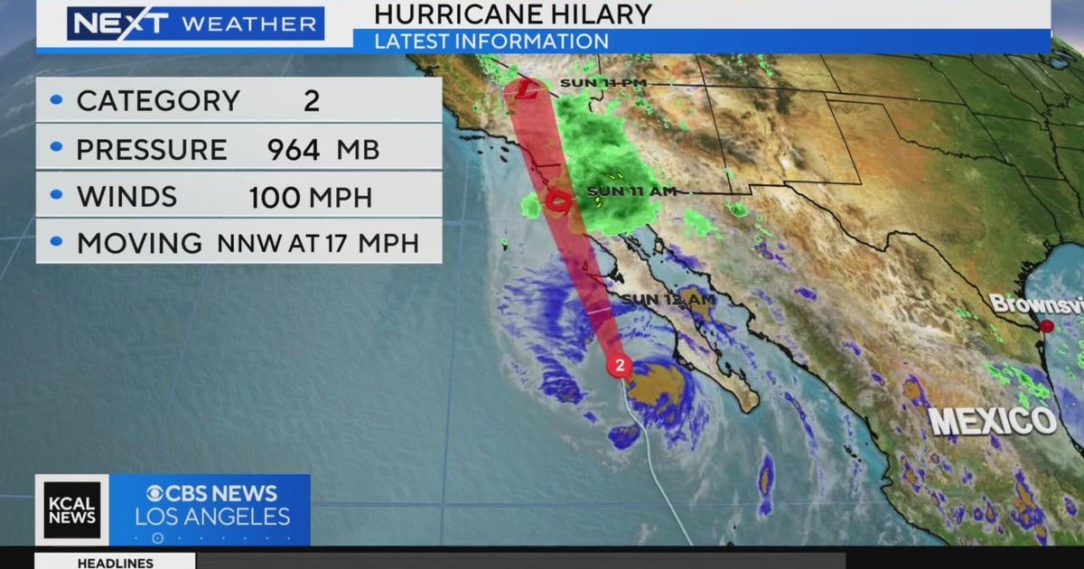Hurricane Hilary: Some regions could get 2-3 inches of rain per hour ...