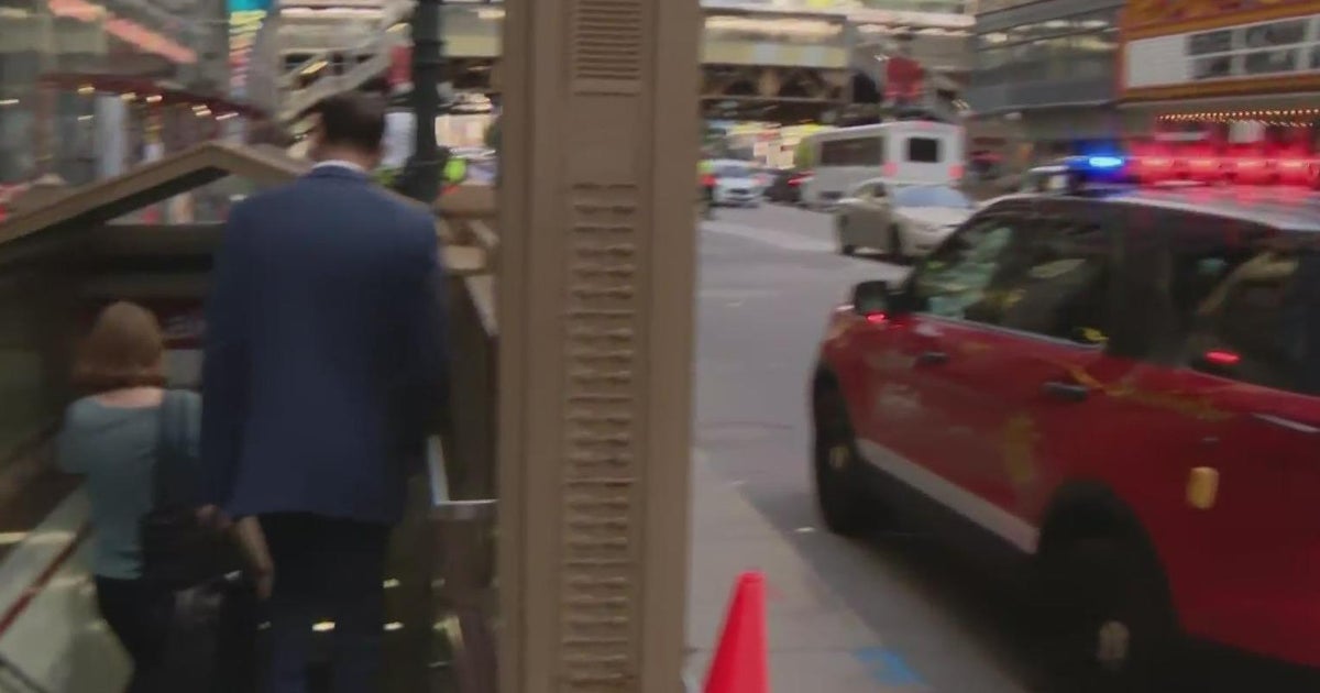 CTA Red Line rerouted after person stuck under train - CBS Chicago