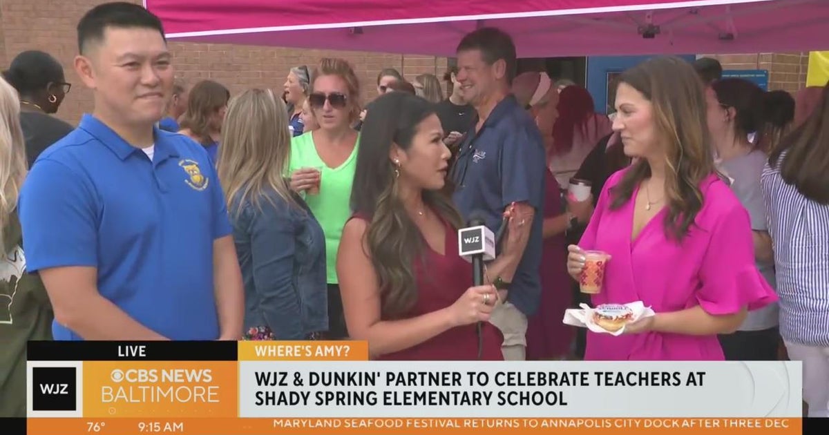 Where's Amy? Surprising teachers with goodies from Dunkin' ahead of ...
