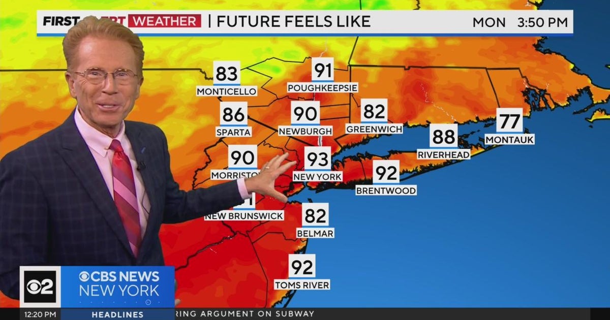 First Alert Weather: CBS New York's Monday afternoon update - 8/21/23 - CBS New York