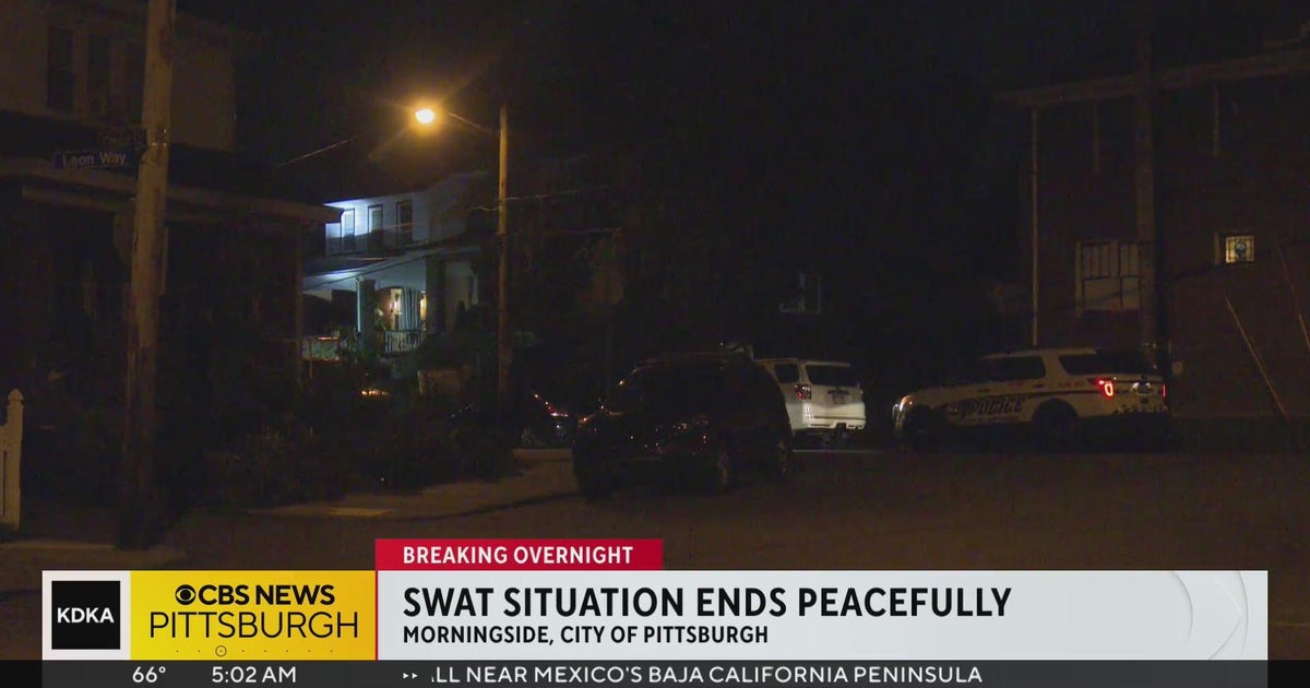 SWAT situation ends peacefully in Pittsburgh's Morningside neighborhood ...