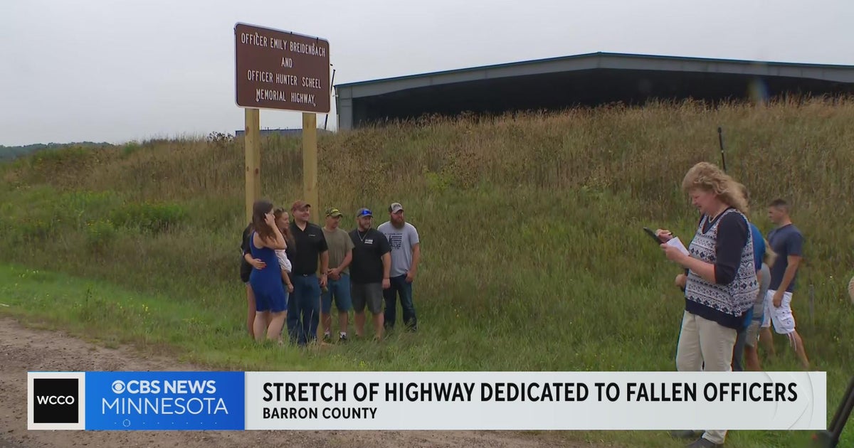 Highway renamed for fallen officers Emily Breidenbach, Hunter Scheel ...