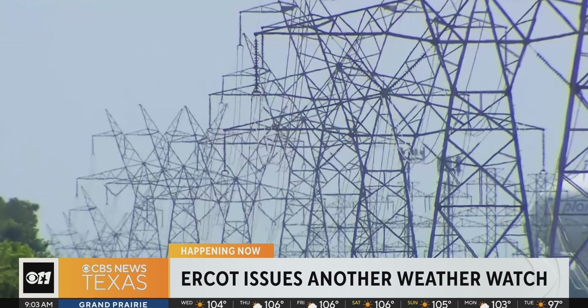Ercot issues another weather watch - CBS Texas