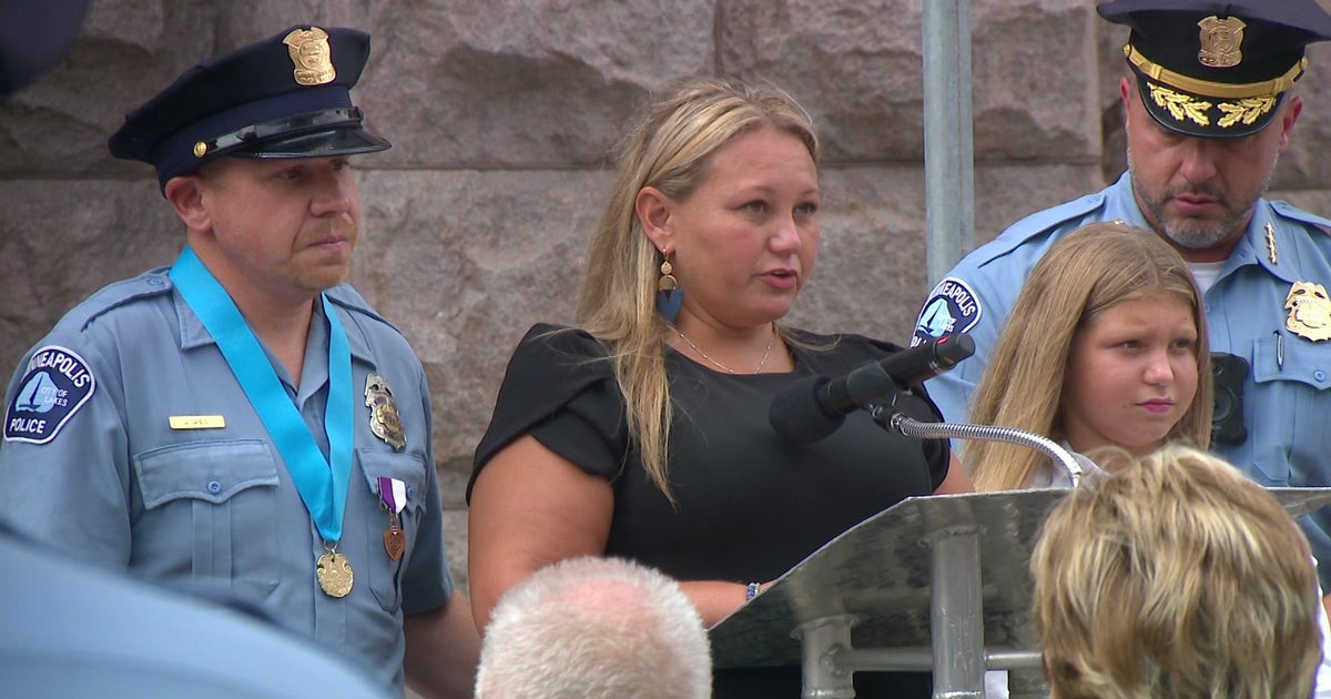 Minneapolis Police Officer Jacob Spies, shot in line of duty, honored ...
