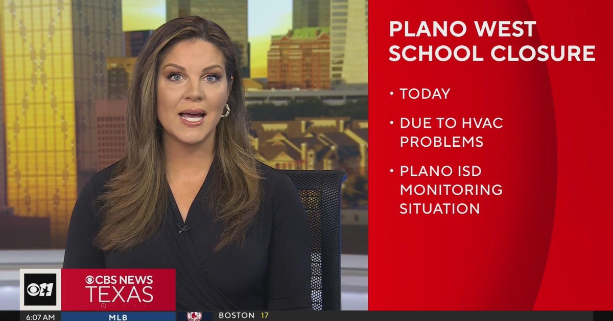 Plano West High School closed Friday - CBS Texas