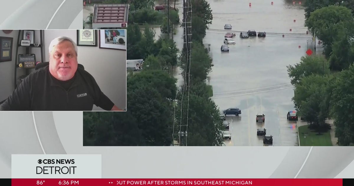 What to know if your car is damaged in flood - CBS Detroit