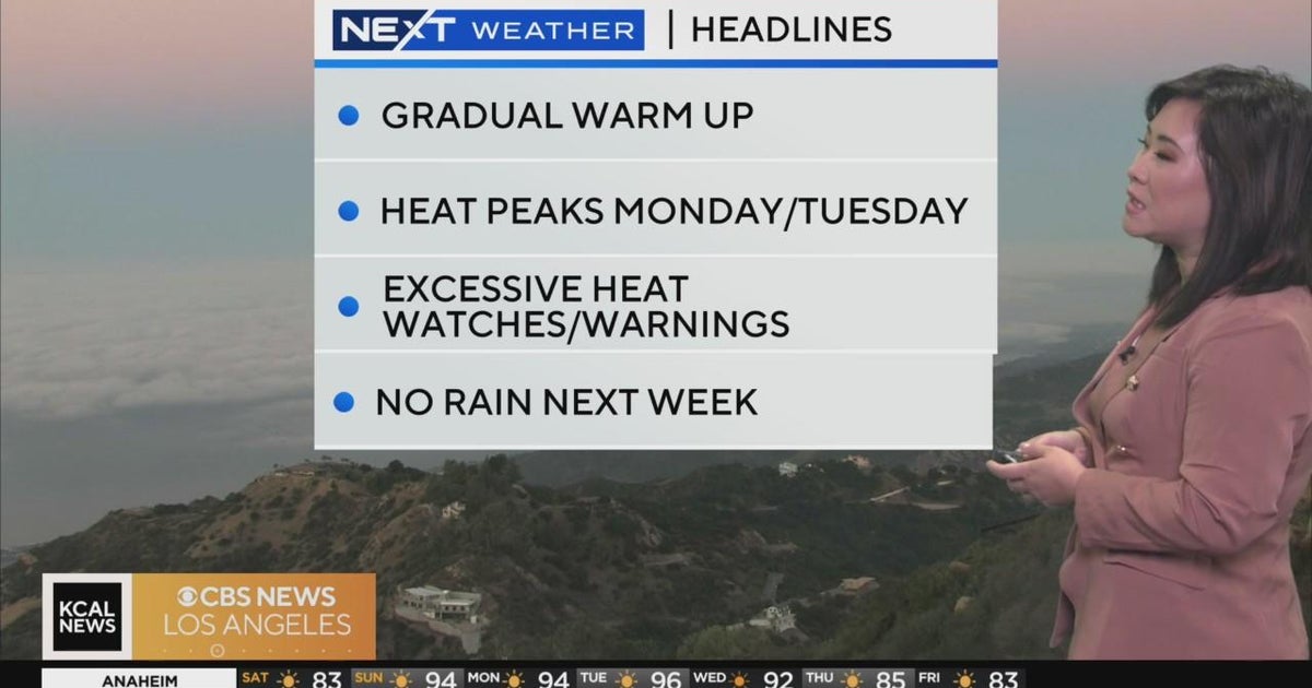 Mary Yoon's weather forecast (Aug. 26) - CBS Los Angeles