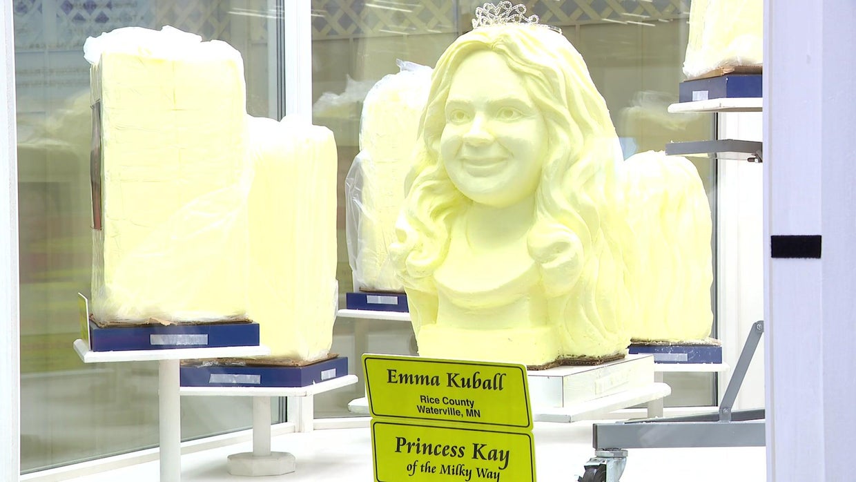 At Minnesota State Fair, 900 pounds of butter sculpted in homage to ...